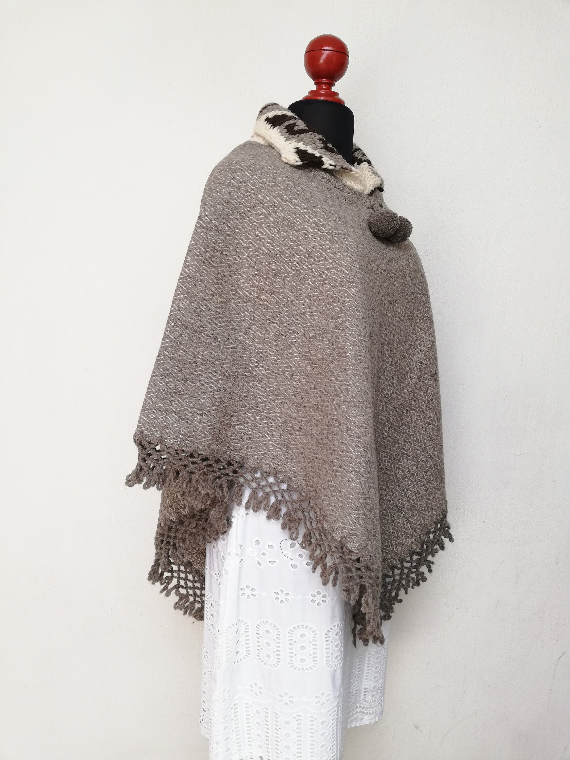 Mexican Poncho Mexican Mañanita Mexican Overcoat Evening - Etsy