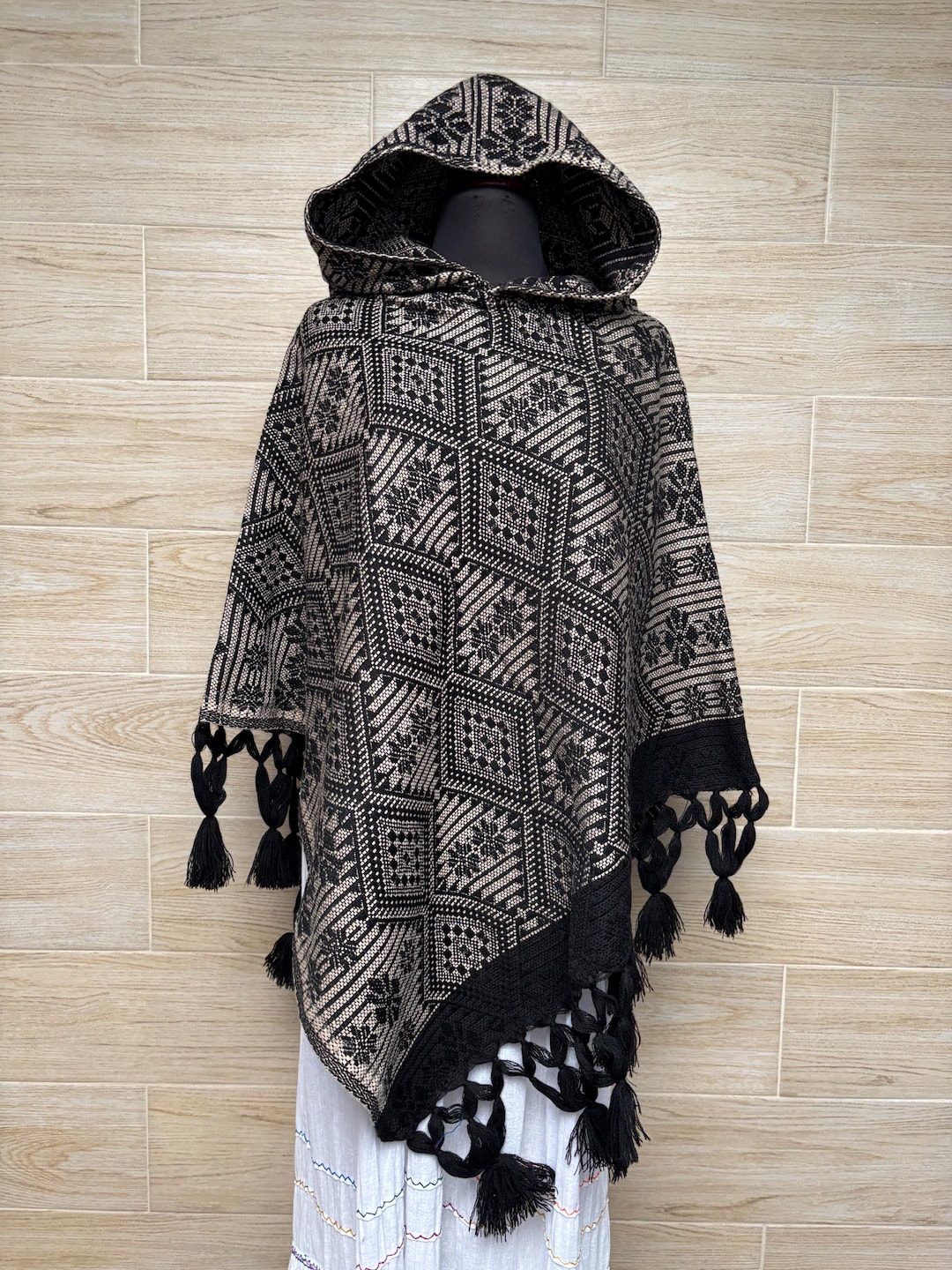 Mexican Handcrafted Cape, Mexican Poncho, Mexican Cape Woven ...