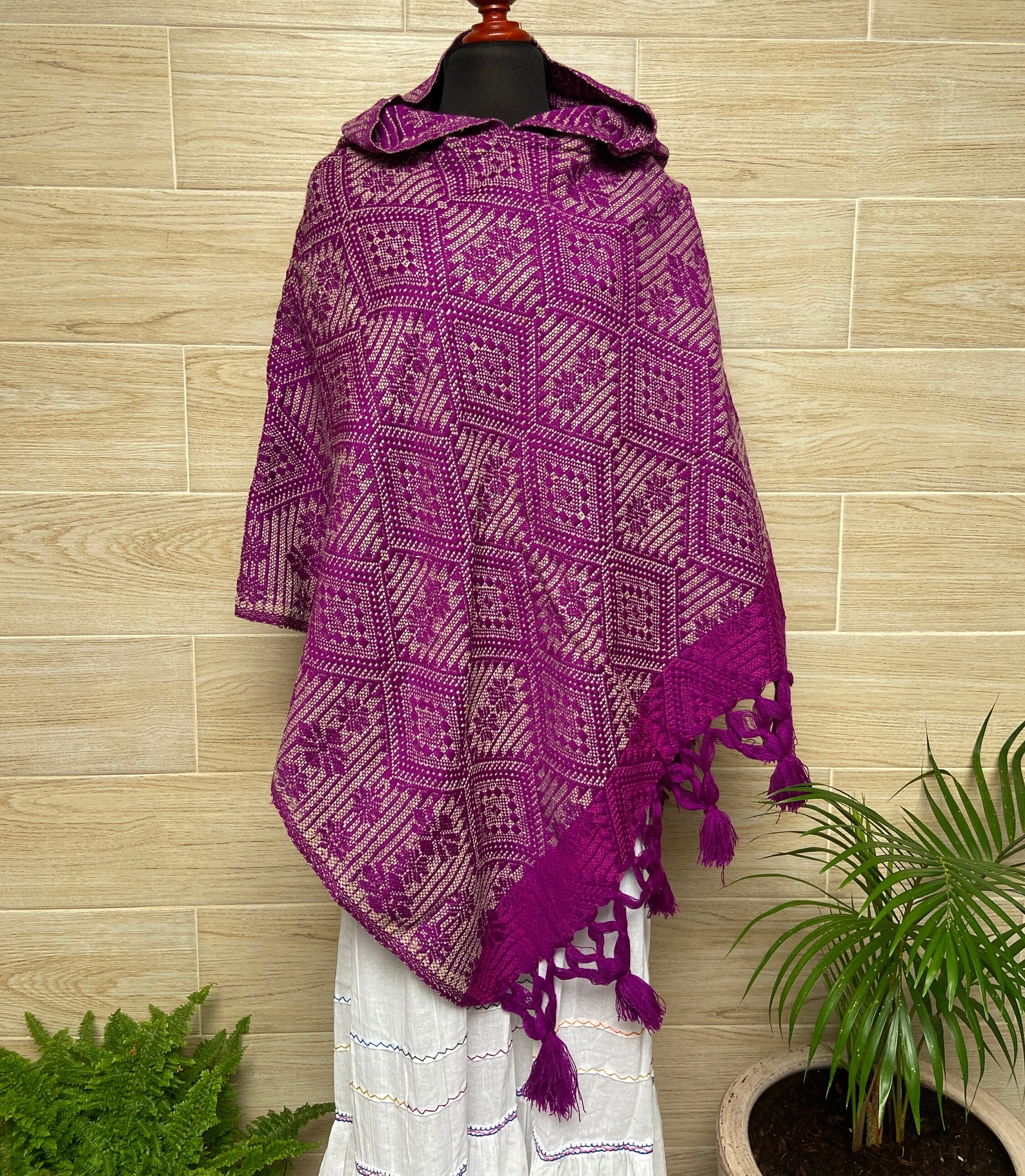 Mexican Handcrafted Cape Mexican Poncho Mexican Cape Woven - Etsy