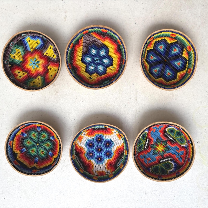 Mexican Beaded Figurines - Etsy