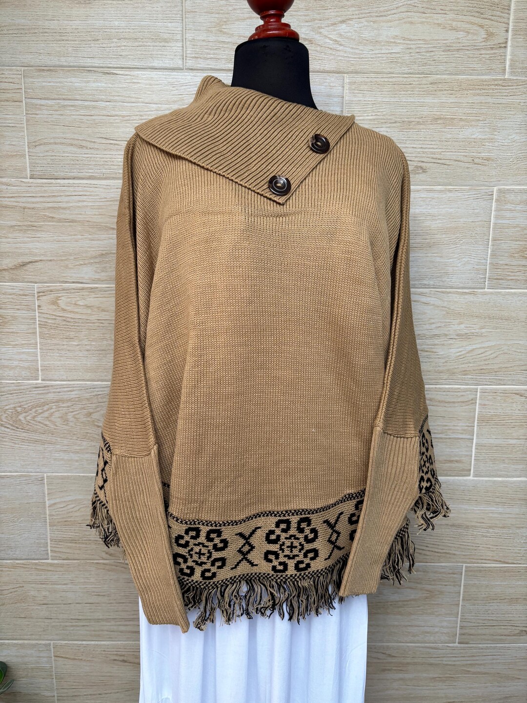 Mexican Handcrafted Cape, Mexican Poncho, Mexican Cape Woven ...