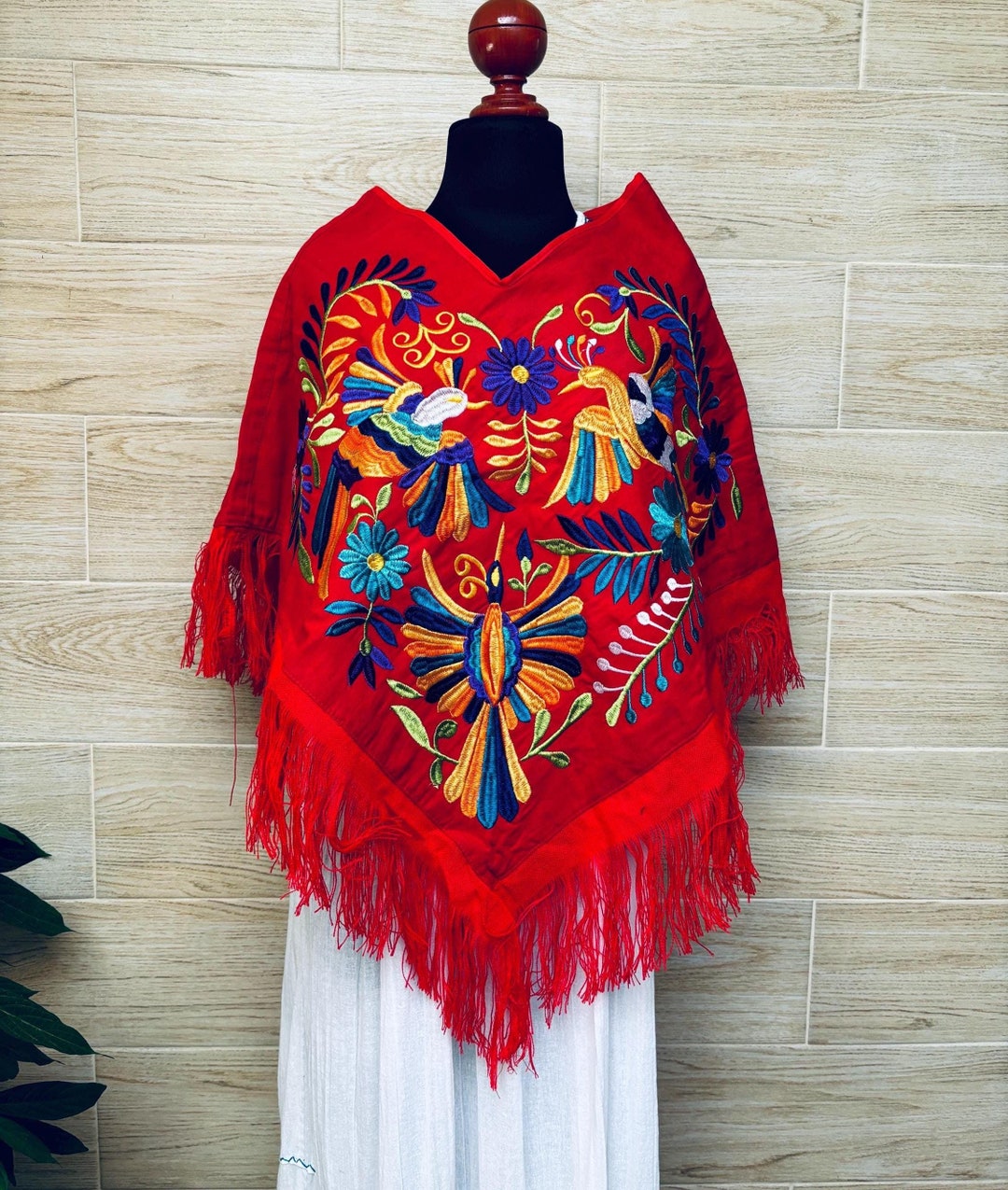 Mexican Handmade Cape, Mexican Poncho, Mexican Cape Embroidered ...