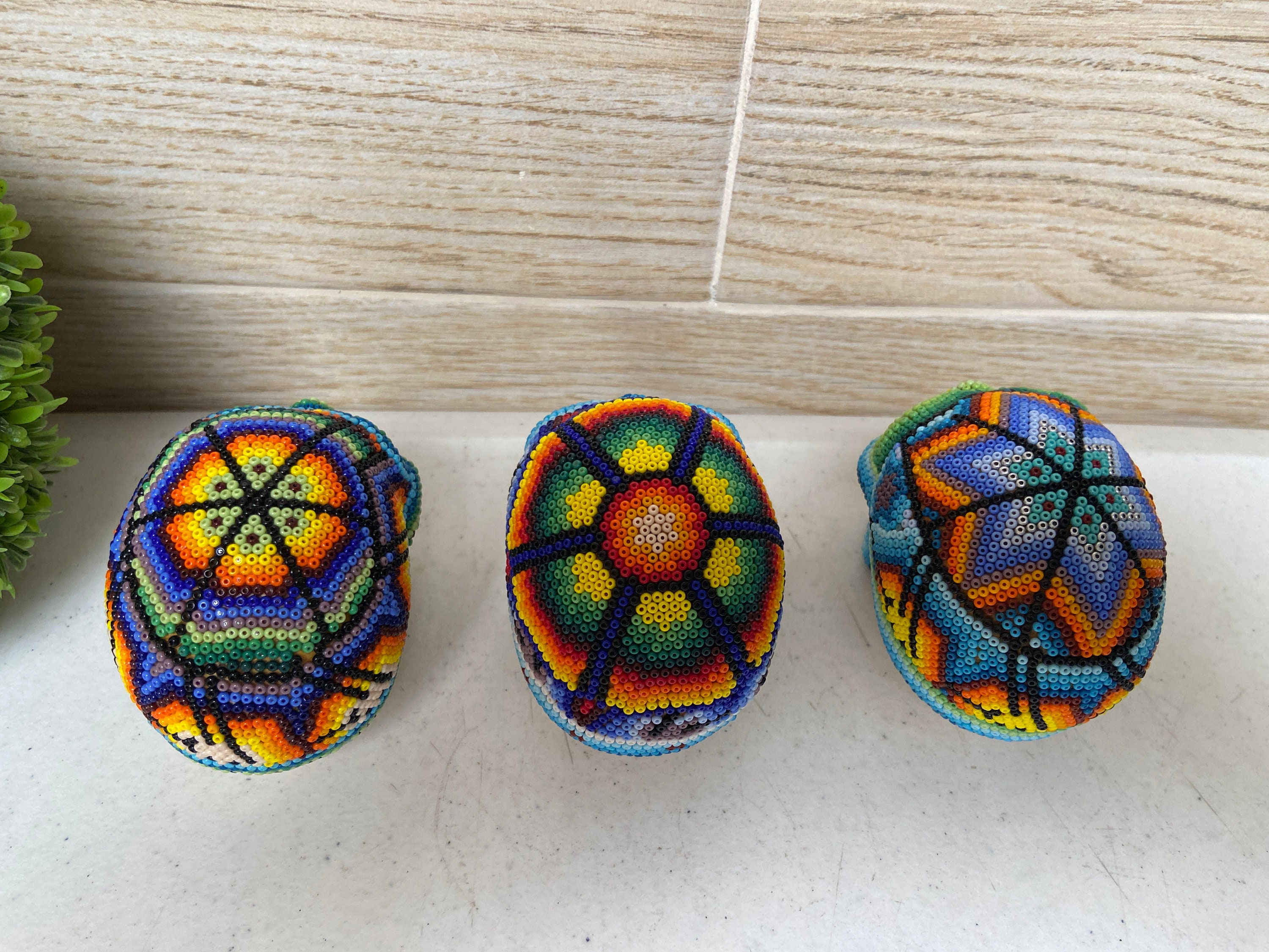 Huichol Skull Huichol Decor Huichol Beadwork Mexican Art - Etsy