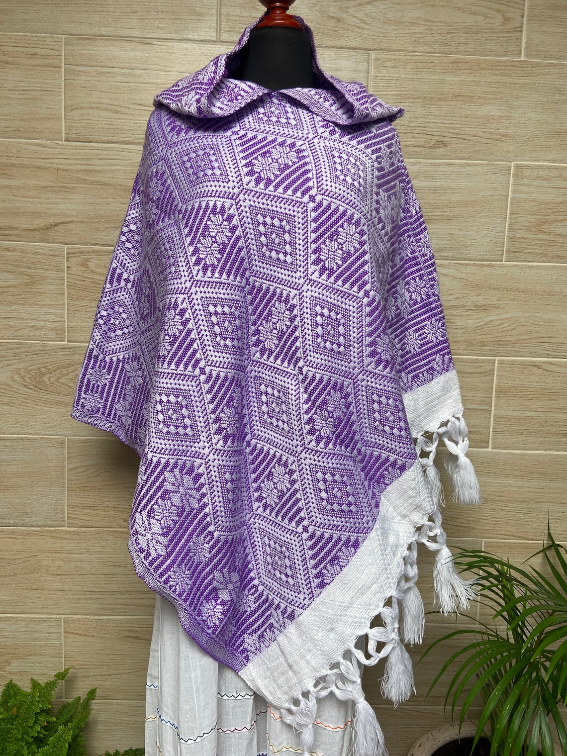 Mexican Handcrafted Cape Mexican Poncho Mexican Cape Woven - Etsy