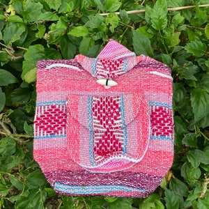 Handmade Mexican Backpack, Small Backpack, Boho Backpack, Mexican Woven ...