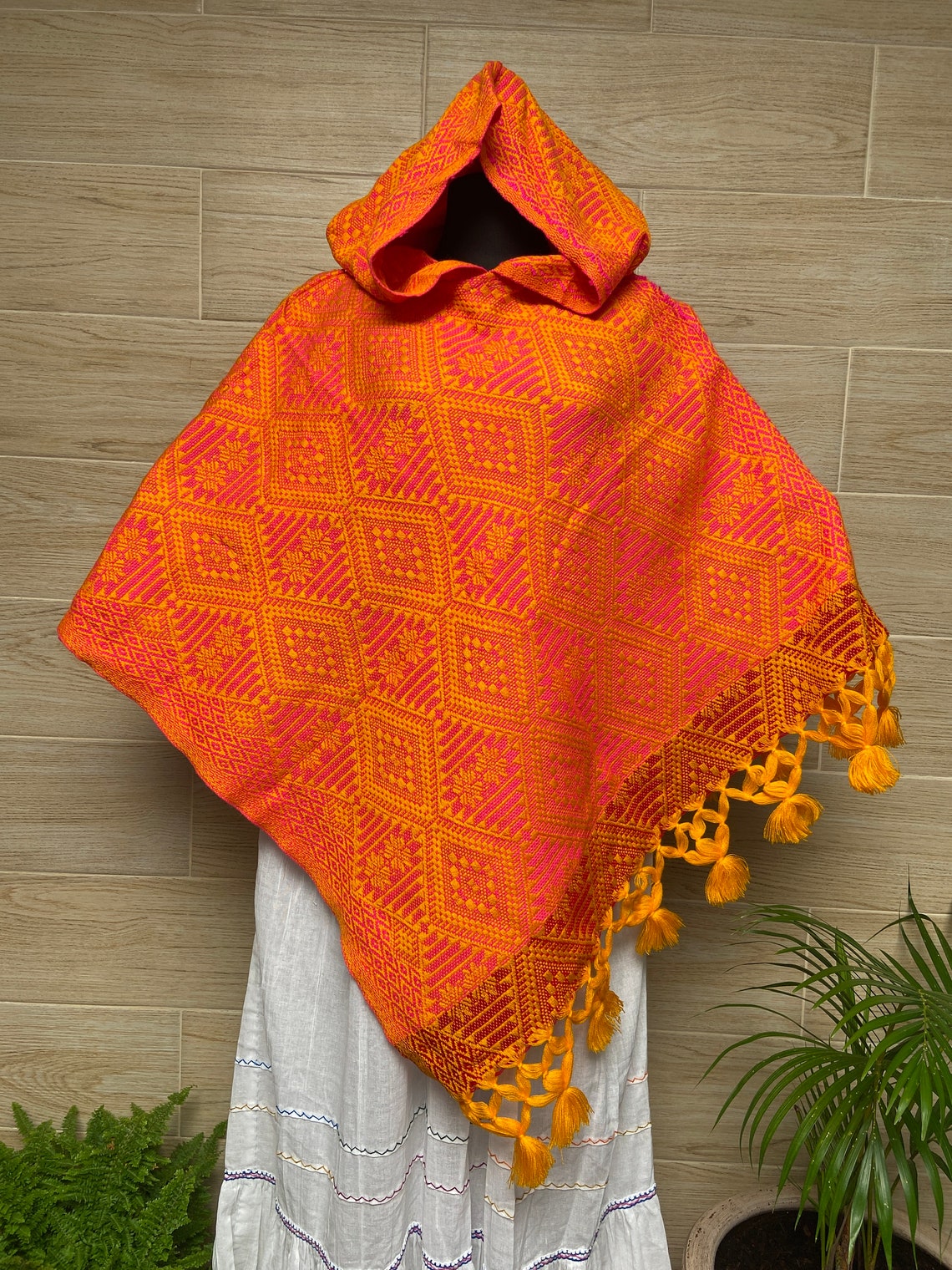 Mexican Handcrafted Cape Mexican Poncho Mexican Cape Woven - Etsy
