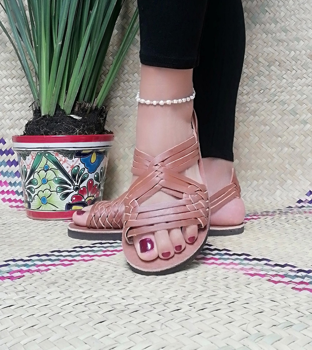 Huaraches Sandals, Méxican Huaraches, All Size Handmade Huaraches ...