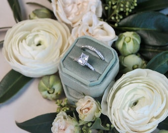 Sage Green Ring Box - Etsy