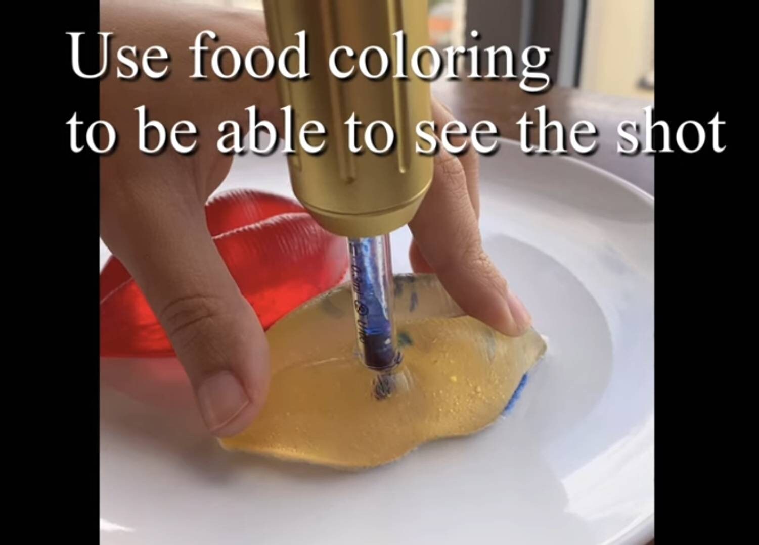 Lip Shaped Molds, Pressure Practice, Hyaluron Pen Training, Needless ...