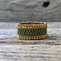 Beadwork Ring - Etsy