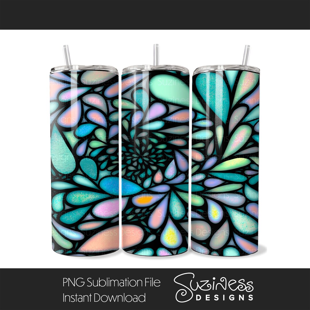 Pretty Pastel Teardrops Modern Art Abstract - Seamless Digital Download ...