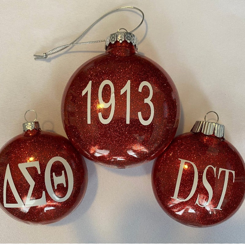 Delta Sigma Theta Christmas Ornaments - Etsy