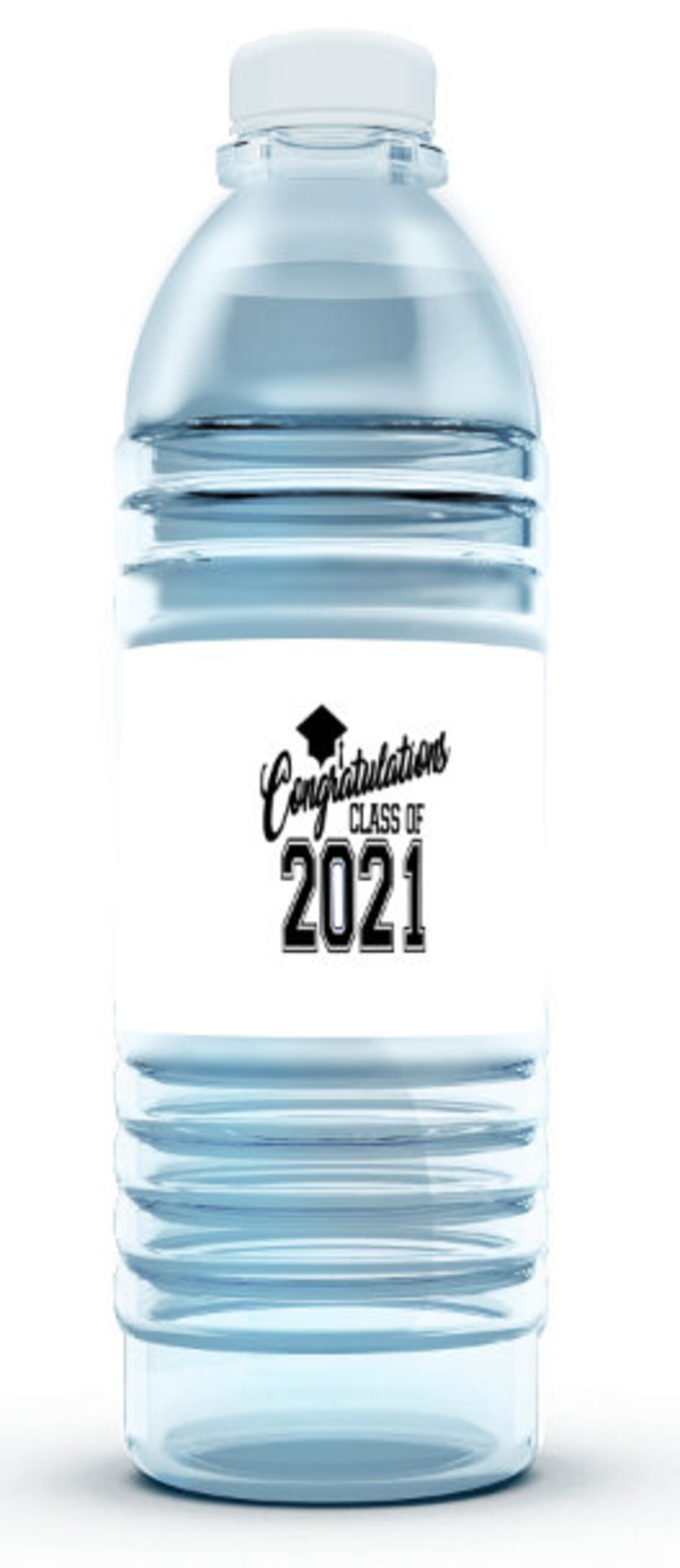 Graduation Water Bottle Label Class of 2021 Water Bottle | Etsy