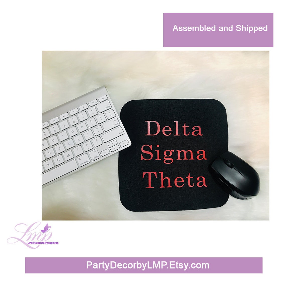 Delta Sigma Theta Mouse Pad Mouse Pad DST Delta Sigma - Etsy