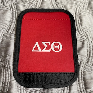 Delta Luggage Wraps - Delta Sigma Theta Luggage Handle Cushions - Delta ...