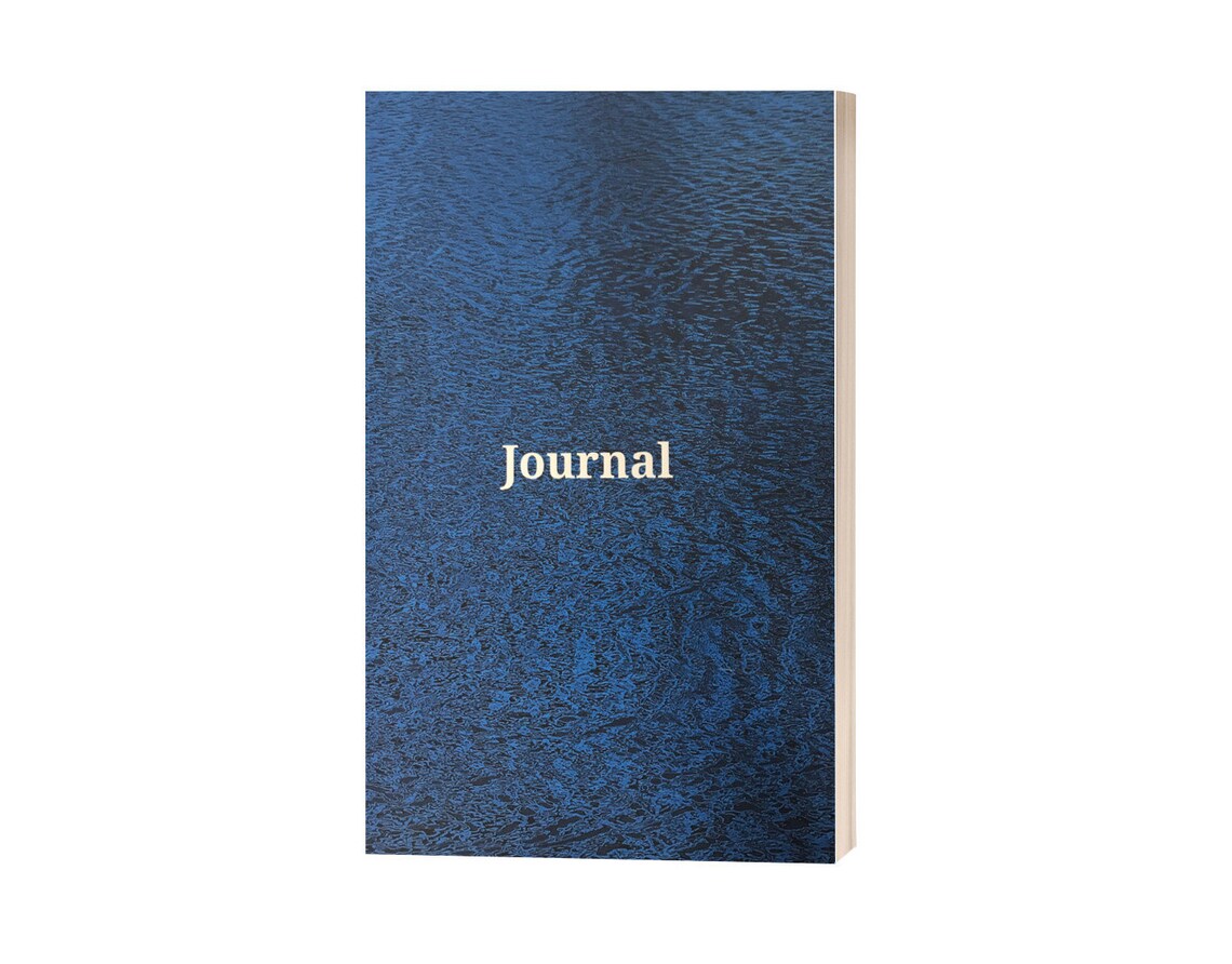 Blue Journal Journal Lined Journal Lined Notebook | Etsy