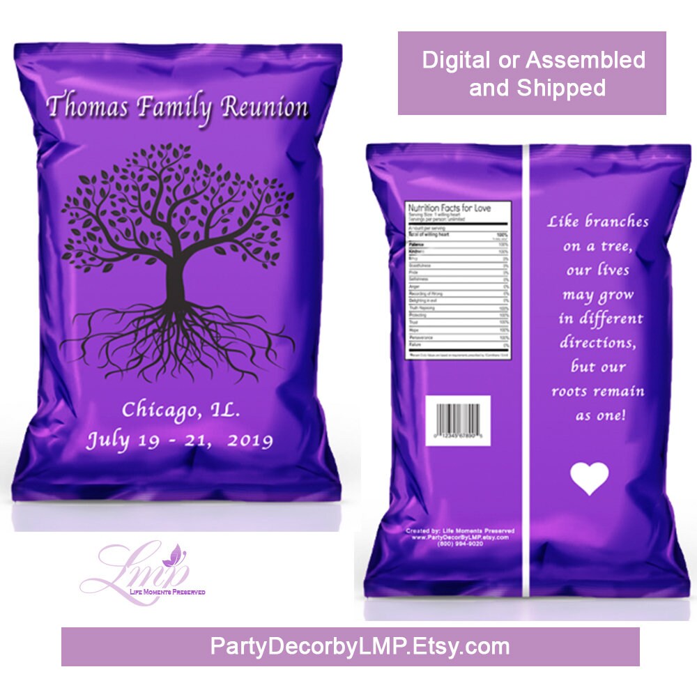 Family Reunion Water Bottle Labels Reunion Water Labels | Etsy