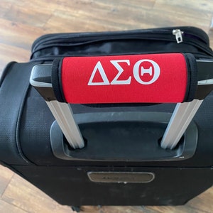 Delta Luggage Wraps - Delta Sigma Theta Luggage Handle Cushions - Delta ...