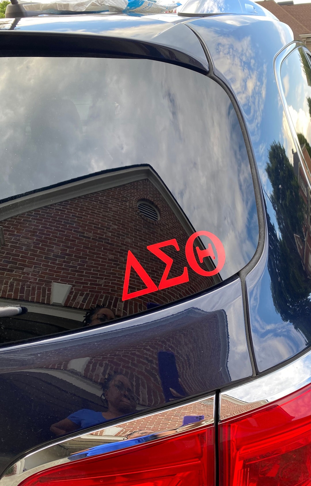 Delta Car Decal - Delta Sigma Theta Car Decal - Delta Sigma Theta ...