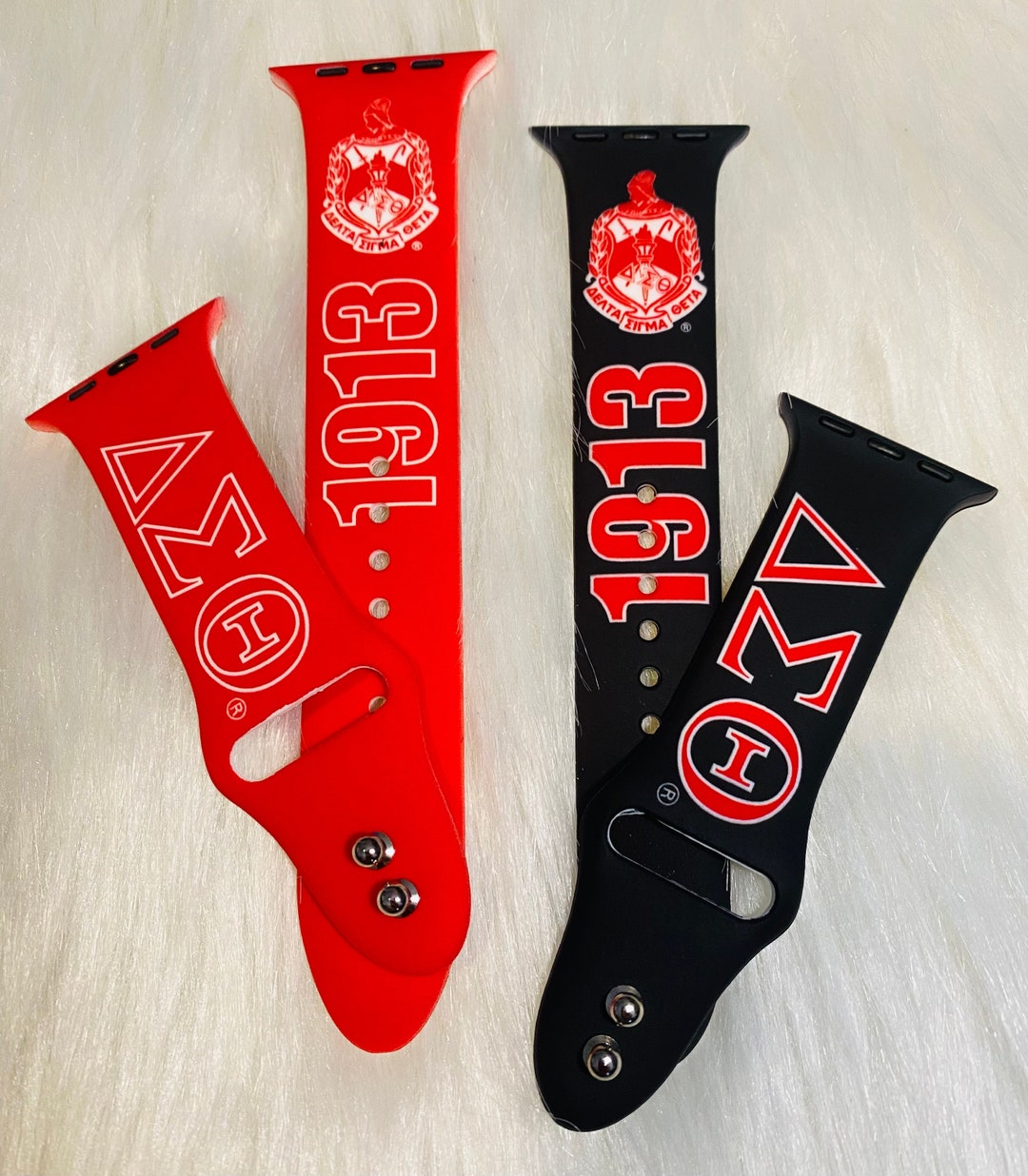 Delta Watch Bands - Delta Sigma Theta Gifts - Soror Gifts - DST Apple ...