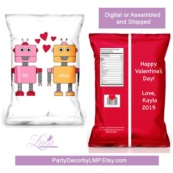Paper & Party Supplies Favor Bags & Containers Happy Valentines Day ...