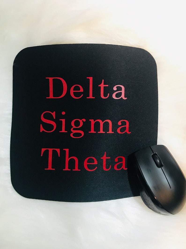 Delta Sigma Theta Mouse Pad - Mouse Pad - DST - Delta Sigma Theta ...