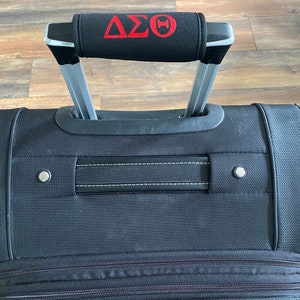 Delta Luggage Wraps - Delta Sigma Theta Luggage Handle Cushions - Delta ...