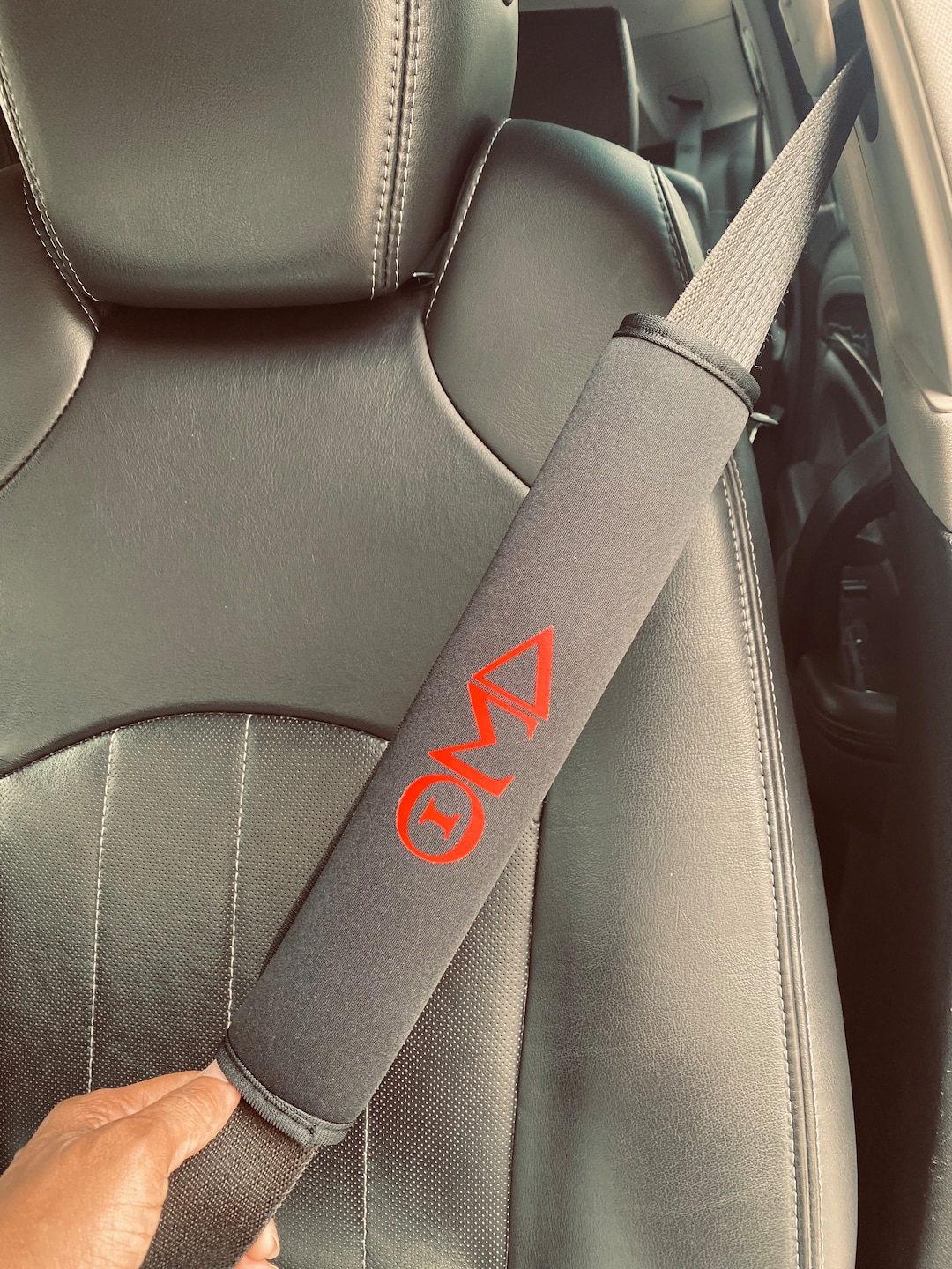 Delta Seat Belt Cover Delta Sigma Theta Seat Belt Cushion Delta Sigma ...