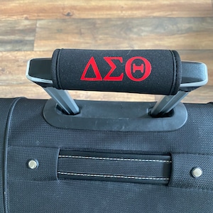 Delta Luggage Wraps - Delta Sigma Theta Luggage Handle Cushions - Delta ...