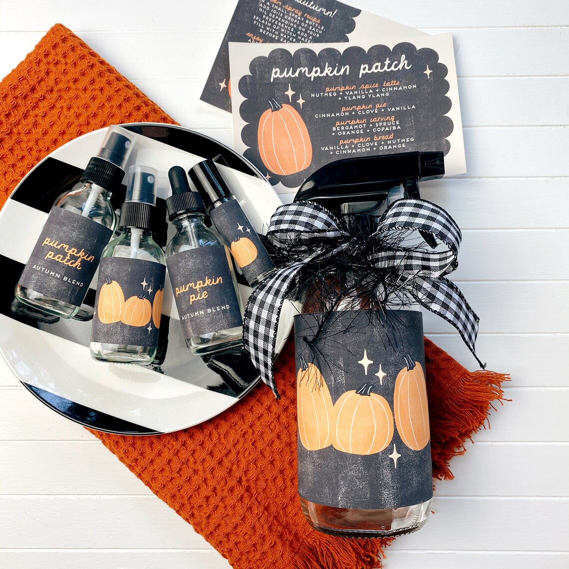 Download Print pumpkin Patch Diffuser Blends | Etsy