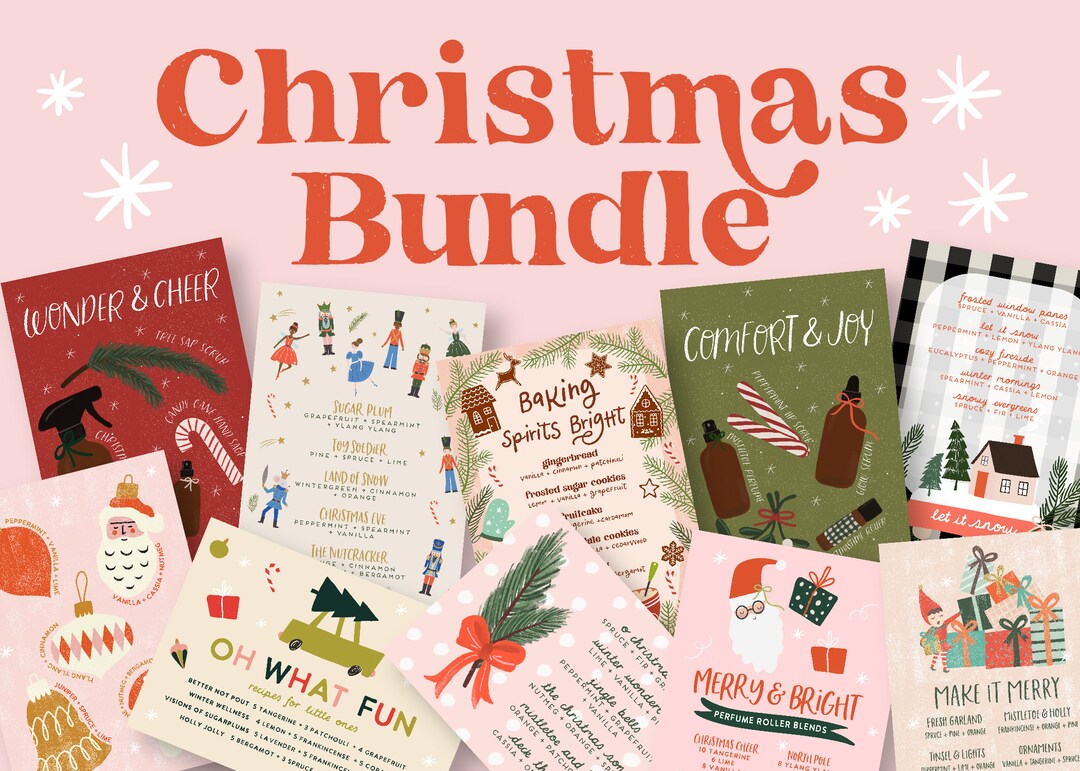 Christmas Collection 2021 | Bundle of Printable Cards, Stickers, and ...