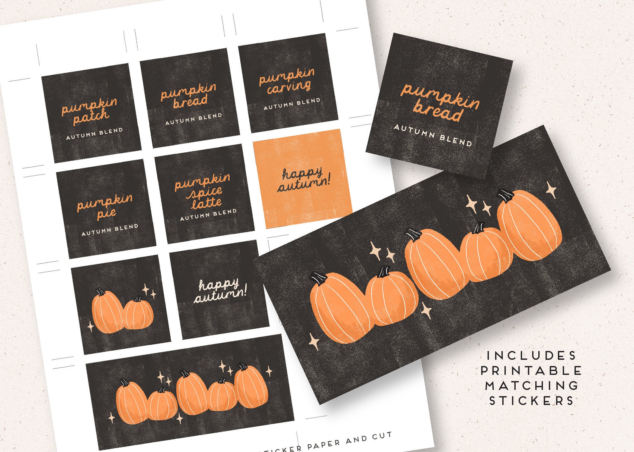 Download Print pumpkin Patch Diffuser Blends - Etsy