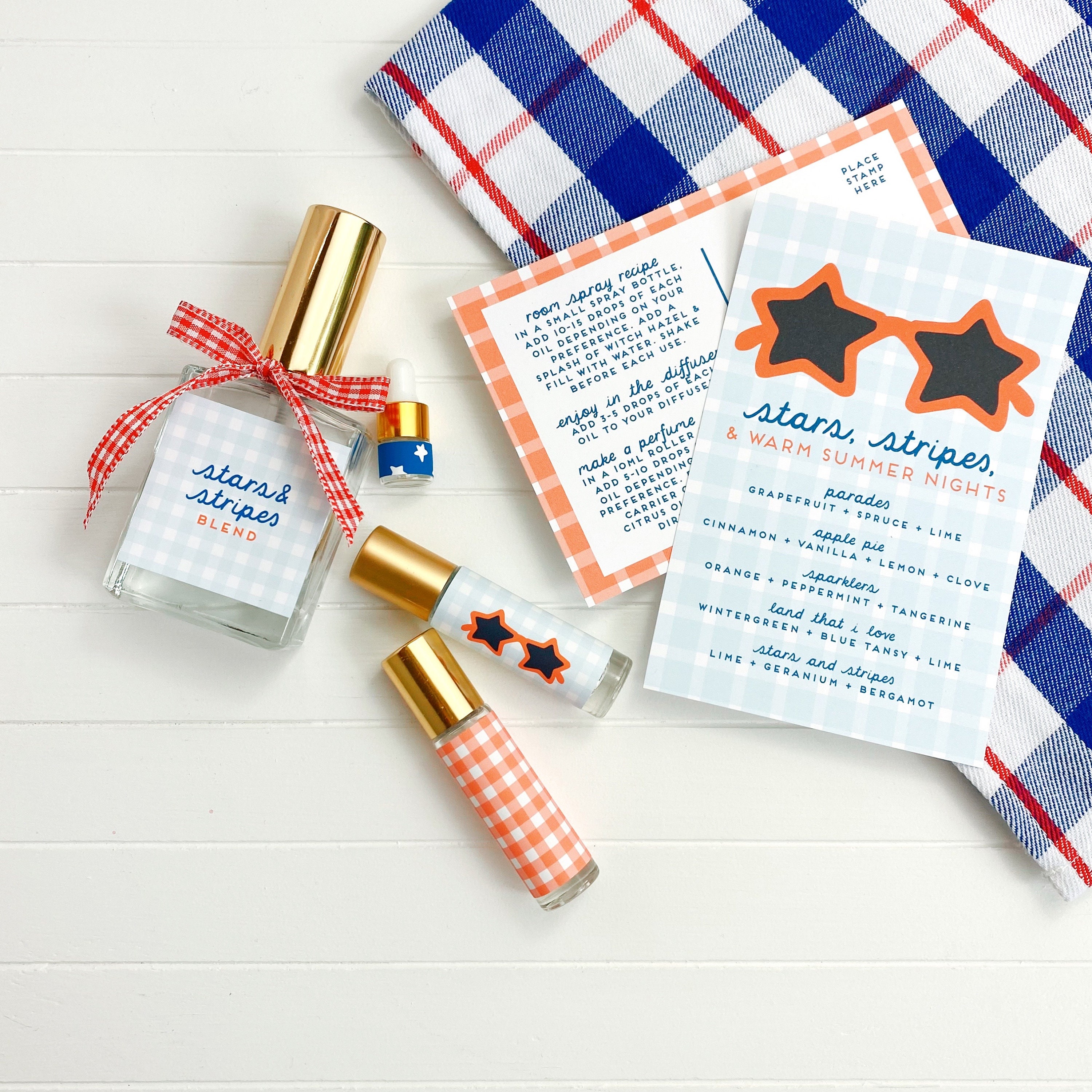 Download + Print | "stars and Stripes" Card and Label Set | Patriotic ...