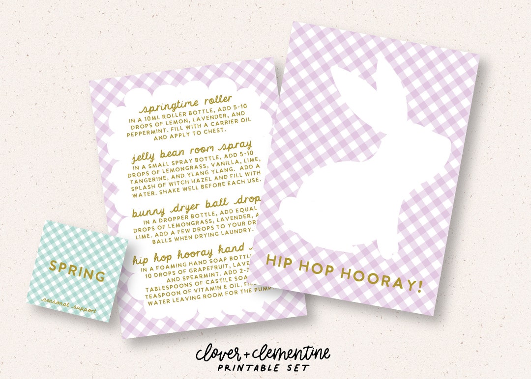 Download + Print | "hip Hop Hooray" Easter Blends and Matching Stickers ...