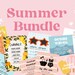 Summer Collection 2021 | Bundle of Printable Cards, Stickers, and More ...
