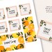 Download + Print | "summer Blends" Card and Label Set | Summer Blends ...