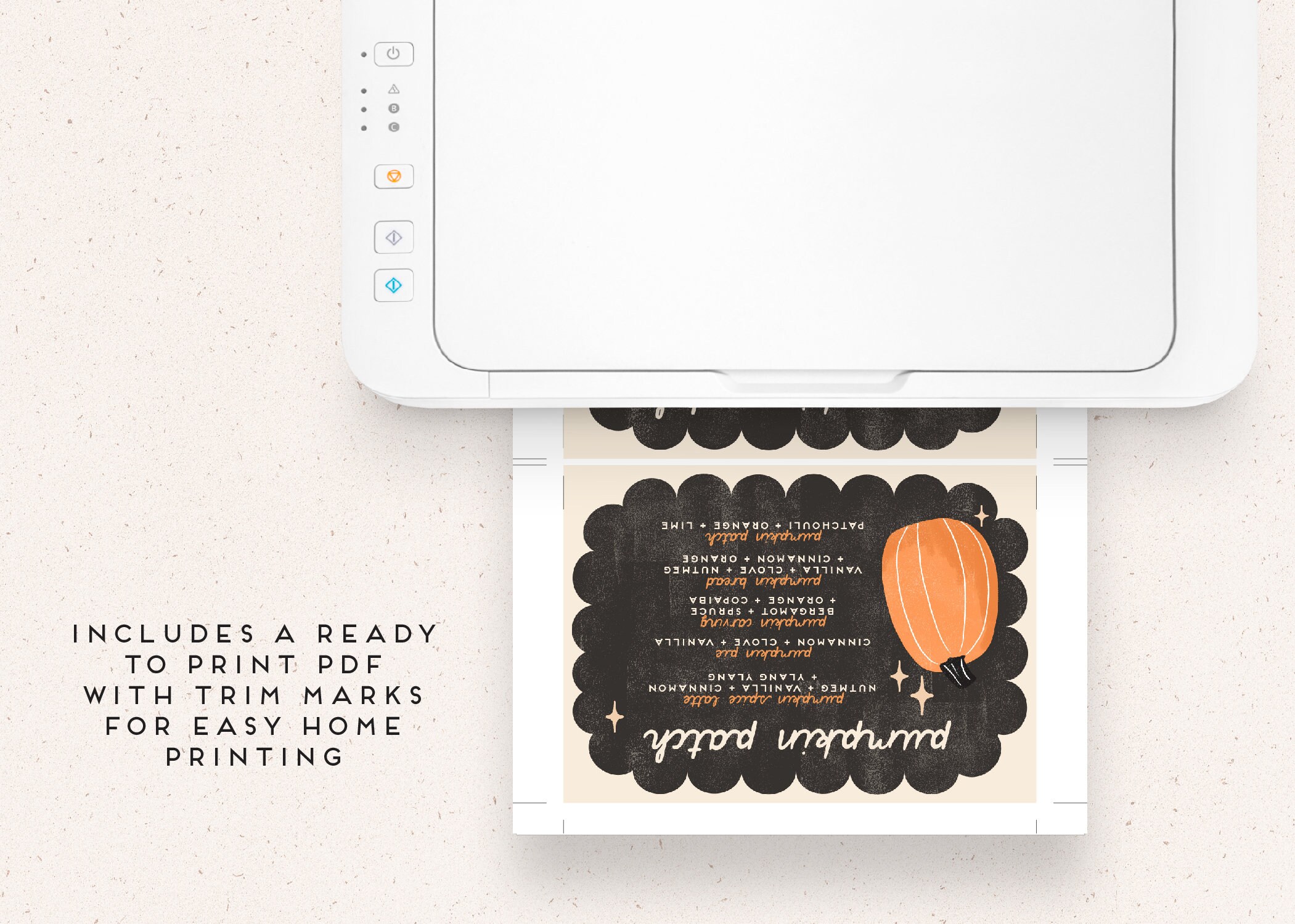 Download Print pumpkin Patch Diffuser Blends - Etsy