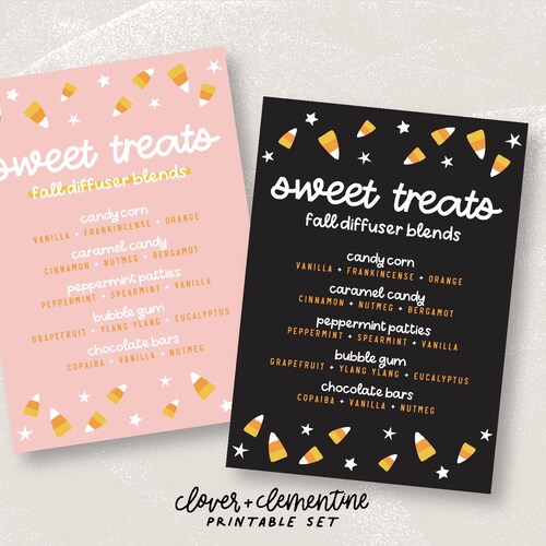Download Print sweet Treats Postcard and Label - Etsy