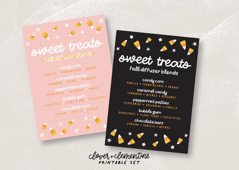 Download Print sweet Treats Postcard and Label - Etsy