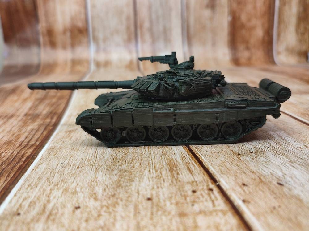 Scale Model 1/72 Tank T-72 B3 - Etsy