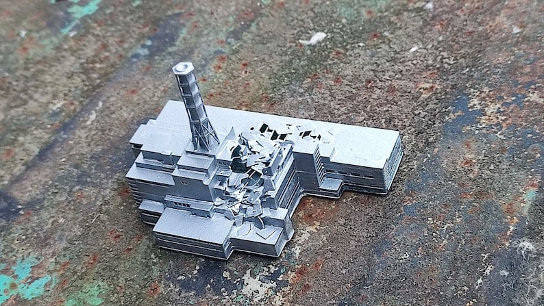 Chernobyl Nuclear Plant Model - Etsy UK
