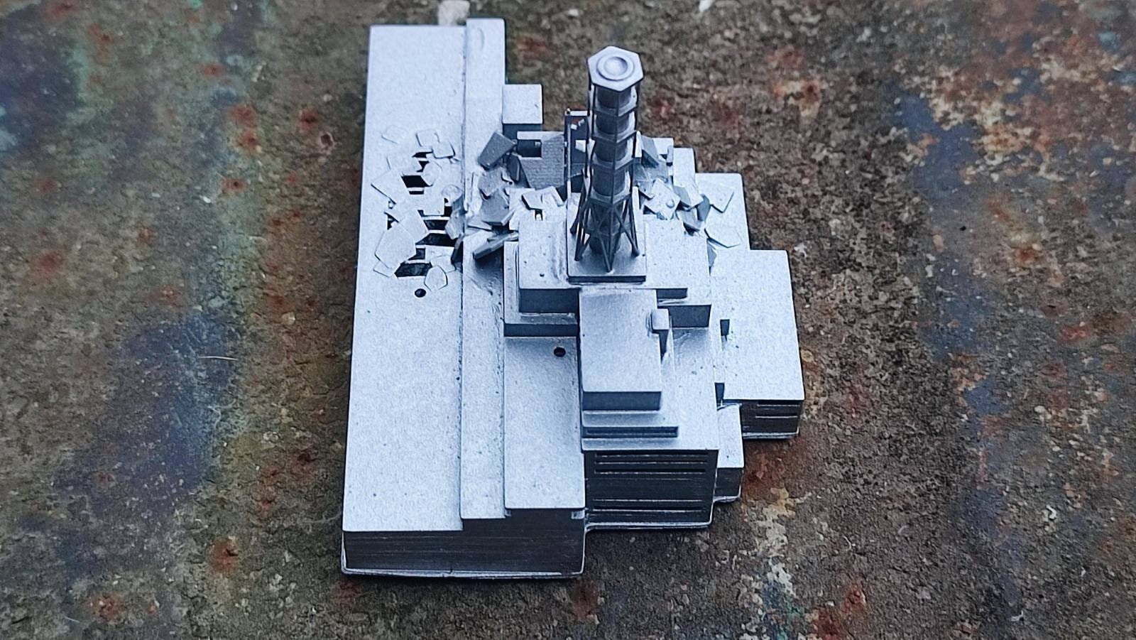 Chernobyl Nuclear Plant Model - Etsy