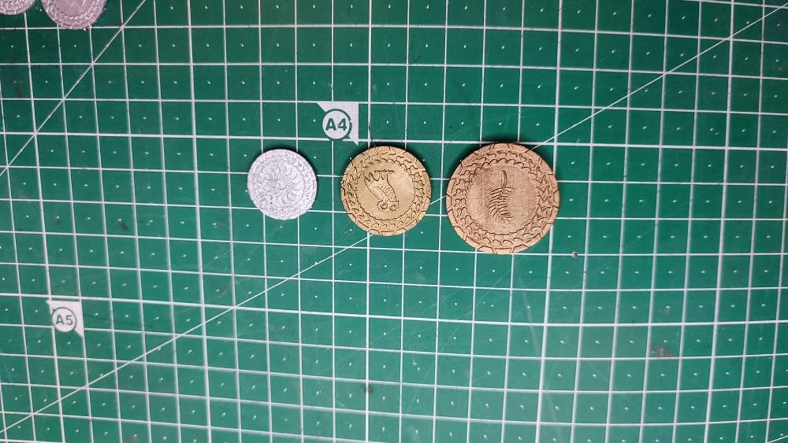 7 Wonders Duel - Plastik Coins - Etsy