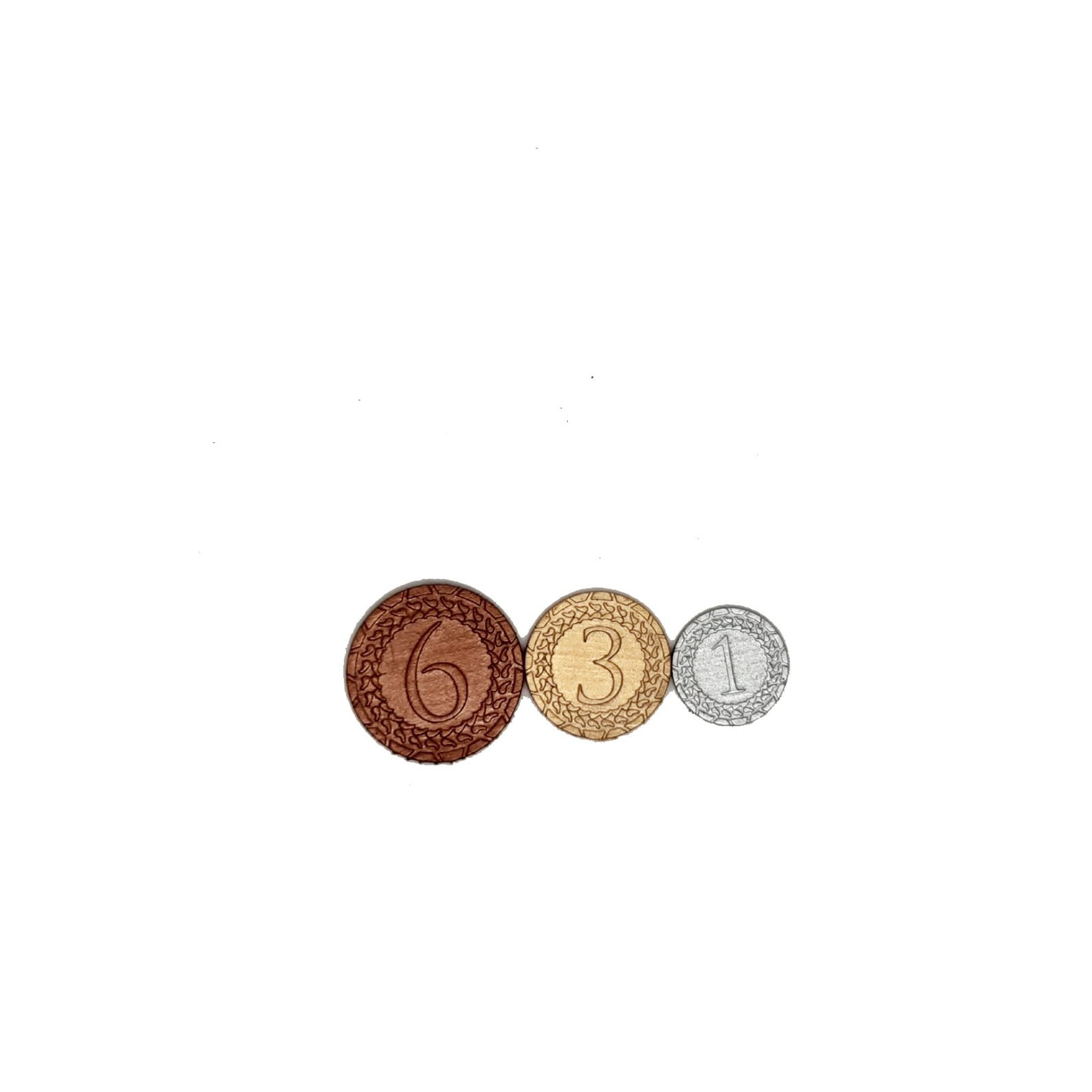 7 Wonders Duel - Plastik Coins - Etsy