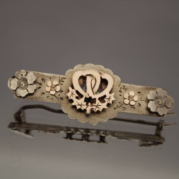 Sweetheart Brooch - Etsy UK