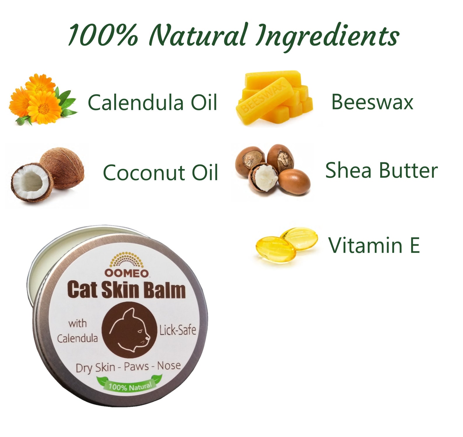 Cat Skin Balm, Cream for Paws Nose Dry Skin, Lick-safe, Natural - Etsy UK