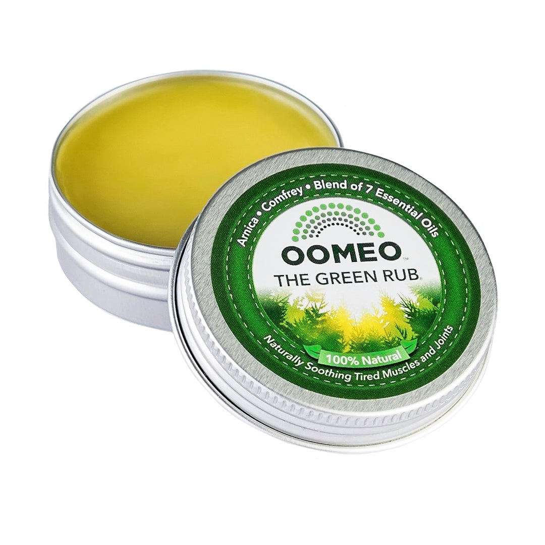 The Green Rub, 100% Natural Muscle Rub, Arnica Oil, Comfrey Oil ...
