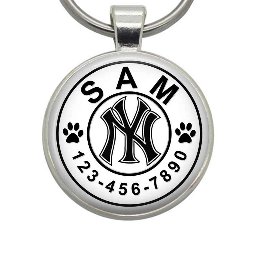 Custom New York Yankees Dog Tag: Personalized Pet ID Tag - Etsy