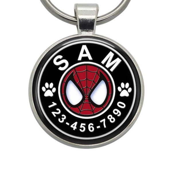 Spiderman Name Tags - Etsy