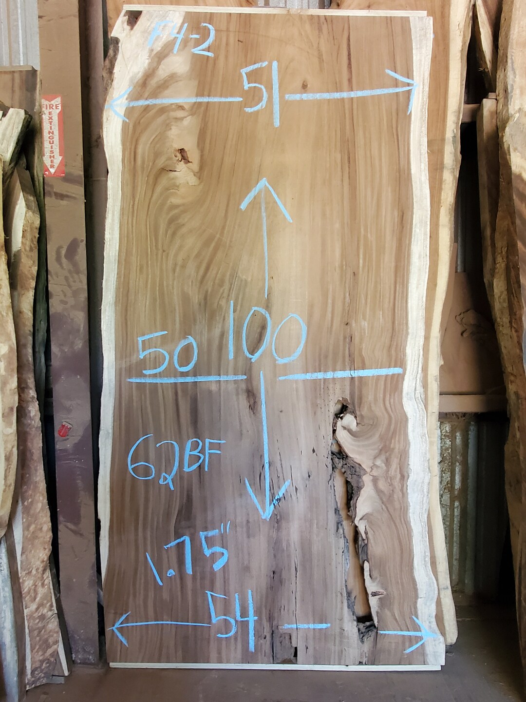 Monkey Pod Live Edge Slab Exotic Wood Lumber Table Top Epoxy Resin 100 ...